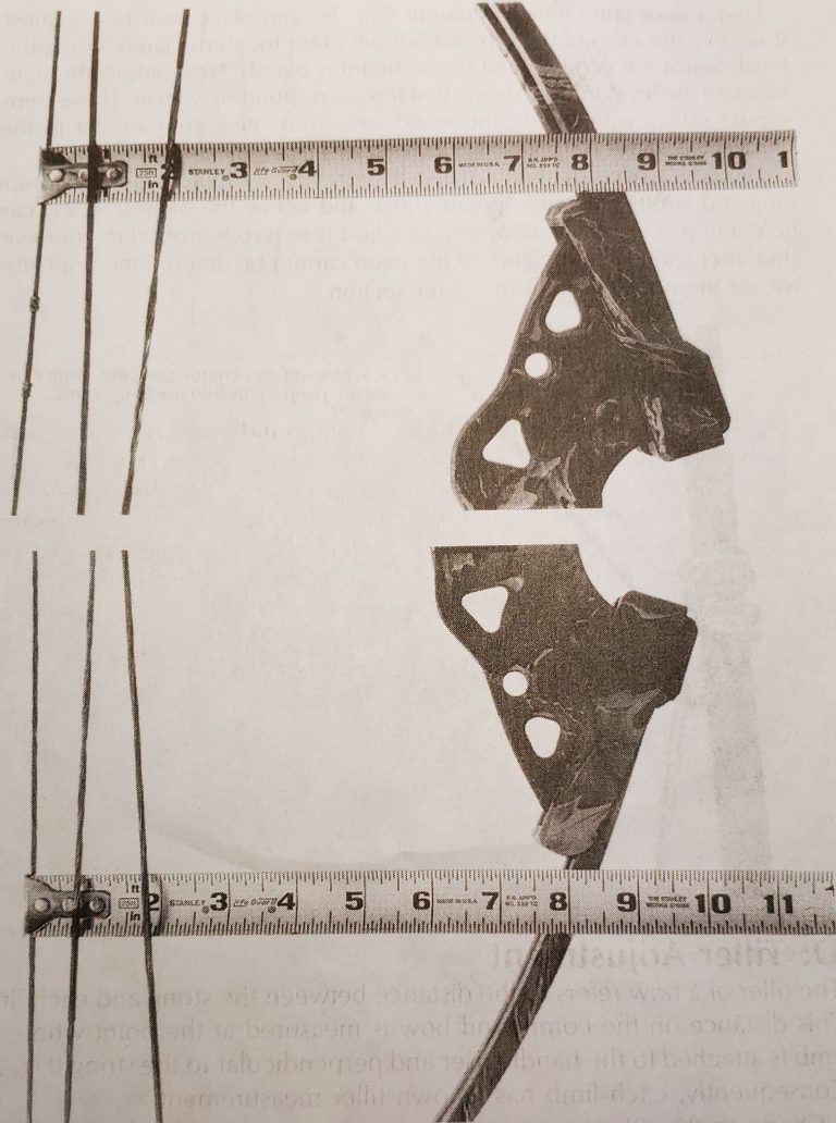 Making Tiller Adjustments on Today's Compound Bows is an Easy Task ...